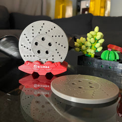 Brembo Brake Caliper Rotor Coaster Set – ludebehavior