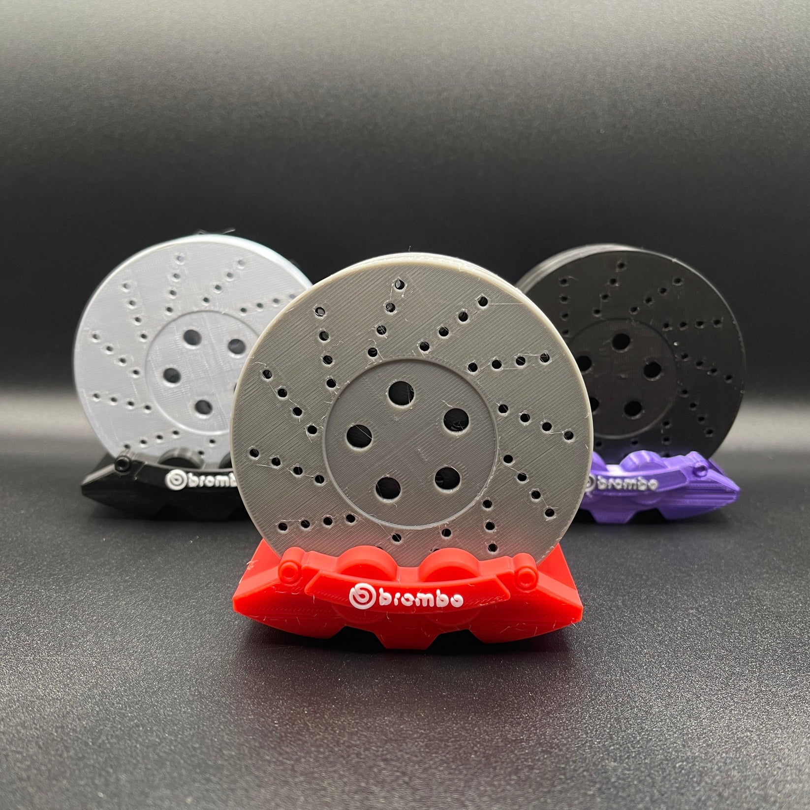 Brembo Brake Caliper Rotor Coaster Set – ludebehavior