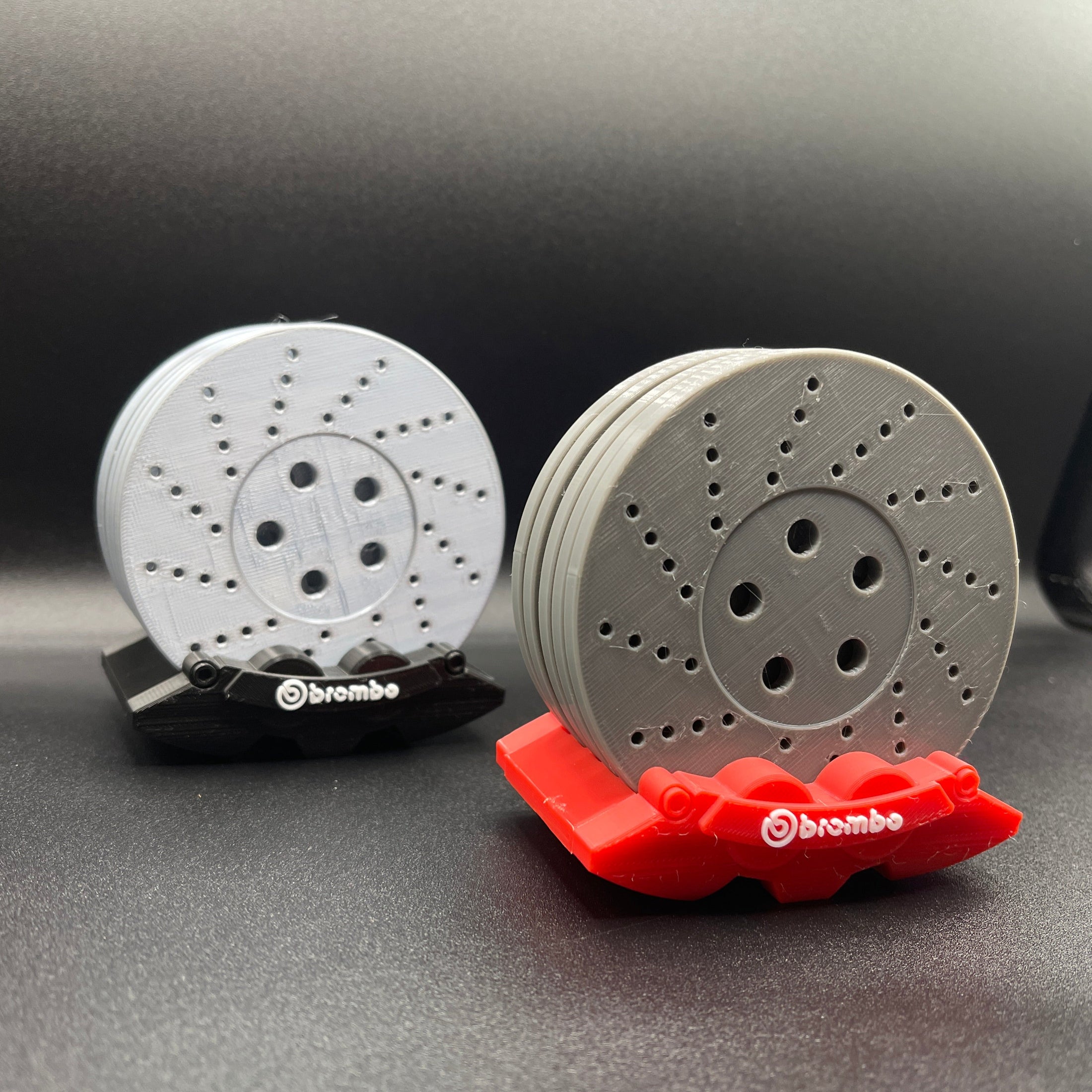 Brembo Brake Caliper Rotor Coaster Set – ludebehavior